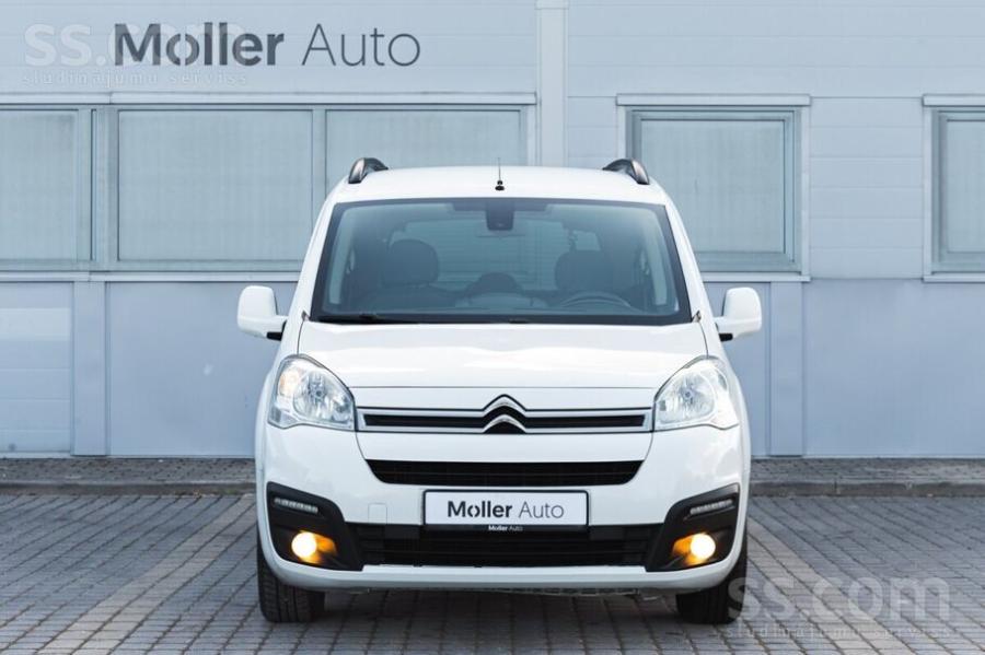 White Citroen Berlingo 2019 in Ventspils, with an engine capacity of 1.60 L and mileage of 199 thousand km for 6450 €, photo 9 on AUTOMOTO.COM.LV