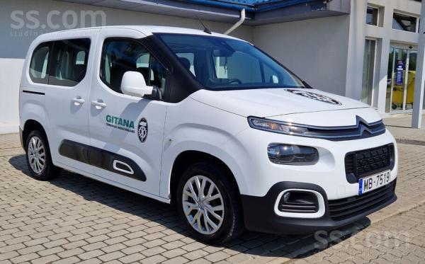 Balts Citroen Berlingo 2019 Liepāja, ar dzinēja tilpumu 1.20 L un nobraukumu 220 tūkst. km par 6200 €, foto 2 vietnē AUTOMOTO.COM.LV