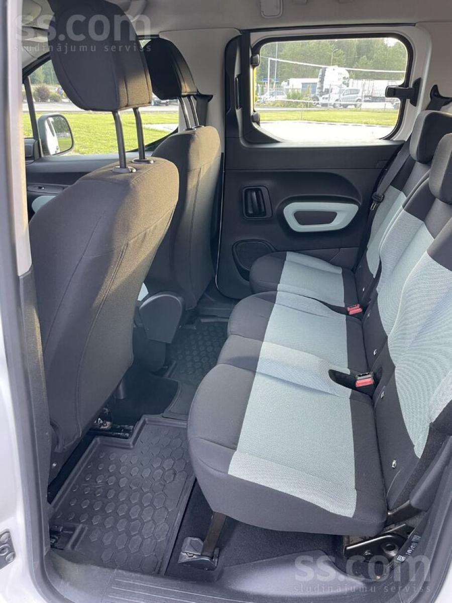 Balts Citroen Berlingo 2019 Rīga, ar dzinēja tilpumu 1.50 L un nobraukumu 251 tūkst. km par 6600 €, foto 9 vietnē AUTOMOTO.COM.LV