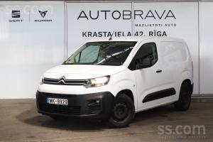 White Citroen Berlingo 2020 in Riga, with an engine capacity of 1.50 L and mileage of 110 thousand km for 7300 €, photo 1 on AUTOMOTO.COM.LV