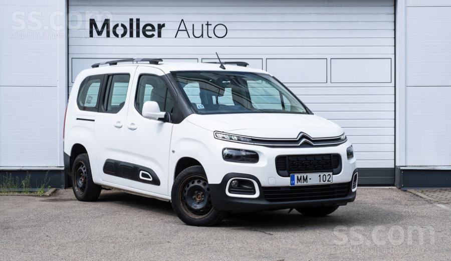 Balts Citroen Berlingo 2020 Rīga, ar dzinēja tilpumu 1.50 L un nobraukumu 100 tūkst. km par 630 €, foto 2 vietnē AUTOMOTO.COM.LV