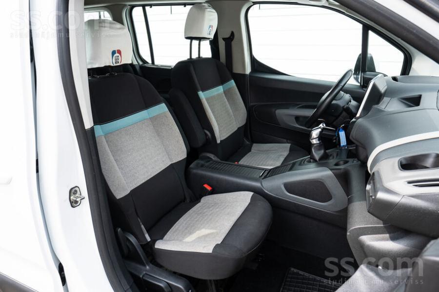 Balts Citroen Berlingo 2020 Rīga, ar dzinēja tilpumu 1.50 L un nobraukumu 100 tūkst. km par 630 €, foto 6 vietnē AUTOMOTO.COM.LV