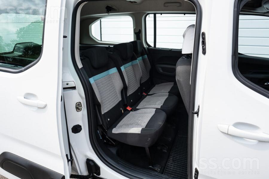 Balts Citroen Berlingo 2020 Rīga, ar dzinēja tilpumu 1.50 L un nobraukumu 100 tūkst. km par 630 €, foto 8 vietnē AUTOMOTO.COM.LV