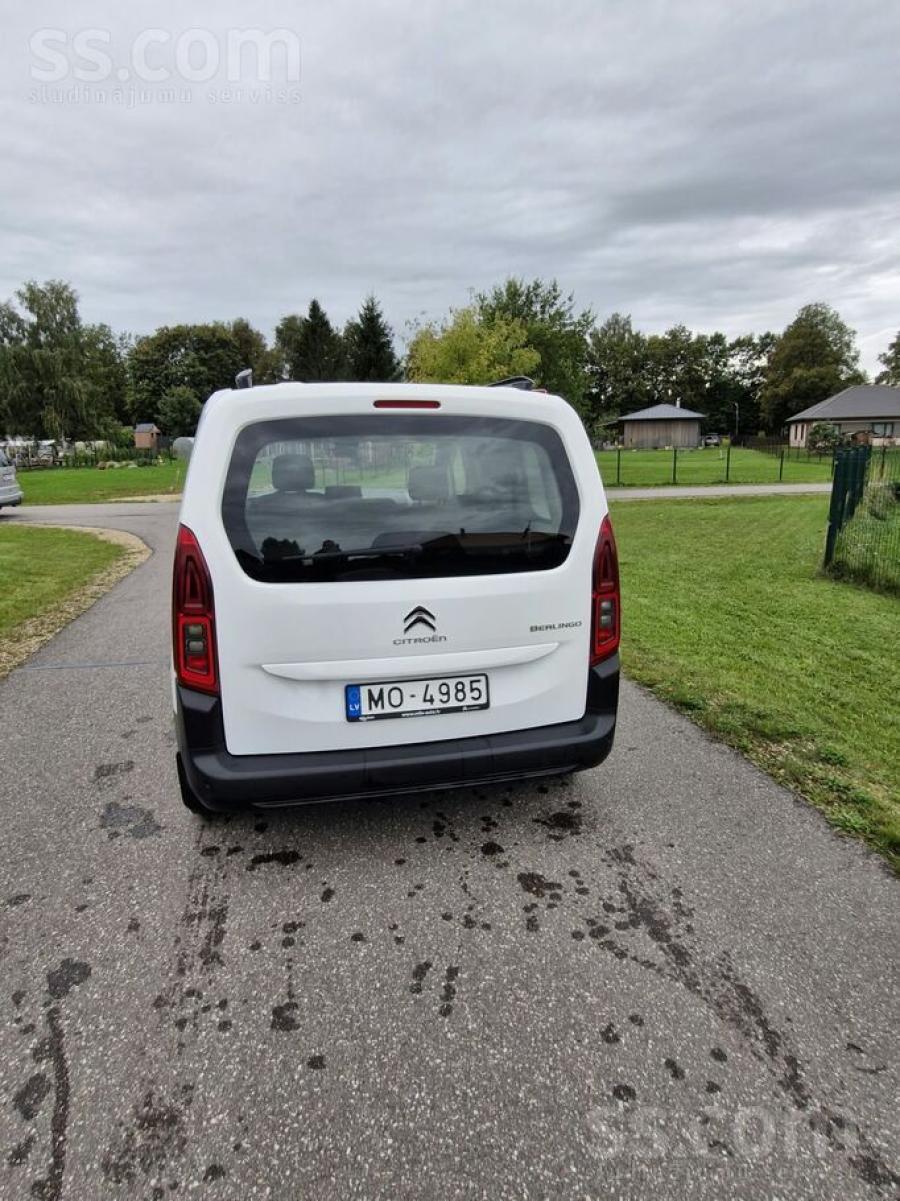 Balts Citroen Berlingo 2020 Rīga, ar dzinēja tilpumu 1.20 L un nobraukumu 132 tūkst. km par 10500 €, foto 5 vietnē AUTOMOTO.COM.LV