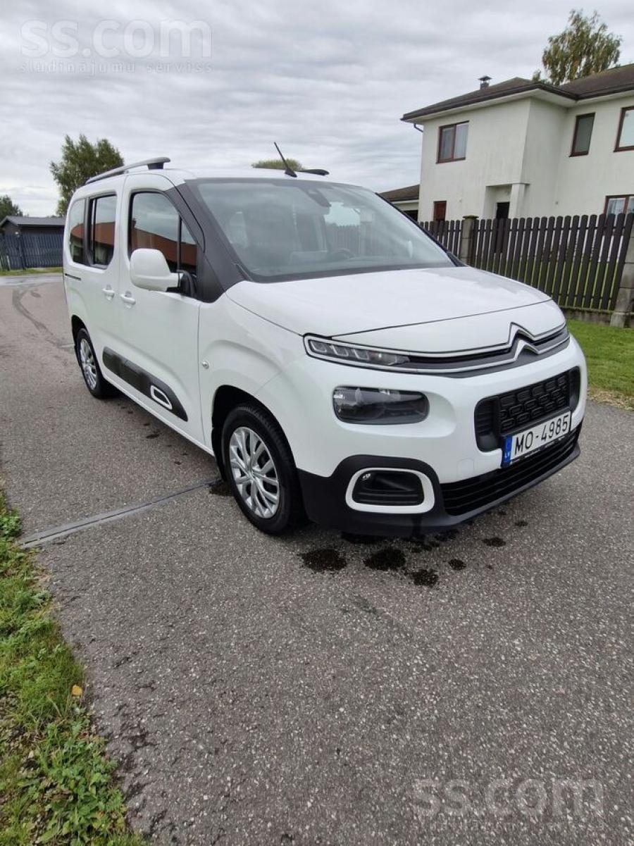 Balts Citroen Berlingo 2020 Rīga, ar dzinēja tilpumu 1.20 L un nobraukumu 132 tūkst. km par 10500 €, foto 8 vietnē AUTOMOTO.COM.LV