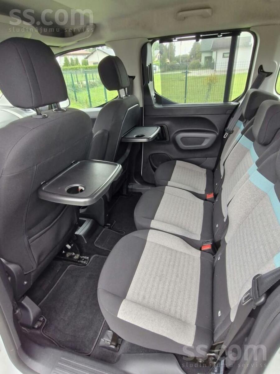 Balts Citroen Berlingo 2020 Rīga, ar dzinēja tilpumu 1.20 L un nobraukumu 132 tūkst. km par 10500 €, foto 12 vietnē AUTOMOTO.COM.LV