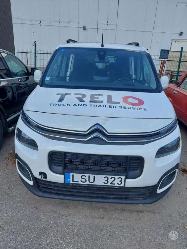 Balts Citroen Berlingo 2021 Kauņa, ar dzinēja tilpumu 1.50 L un nobraukumu 298 tūkst. km par 8500 €, foto  vietnē AUTOMOTO.COM.LV