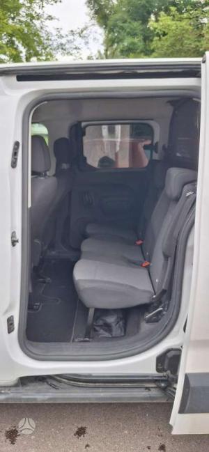 White Citroen Berlingo 2023 in Vilnius, with an engine capacity of 1.50 L and mileage of 211 thousand km for 16000 €, photo 10 on AUTOMOTO.COM.LV