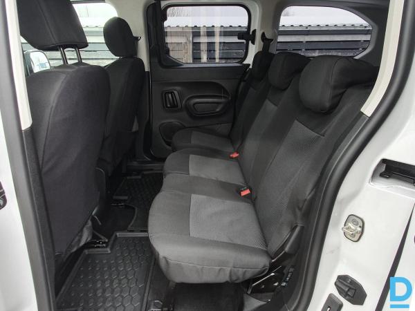 Balts Citroen Berlingo 2024 Tukums, ar dzinēja tilpumu 1.50 L un nobraukumu 8 tūkst. km par 22500 €, foto 6 vietnē AUTOMOTO.COM.LV