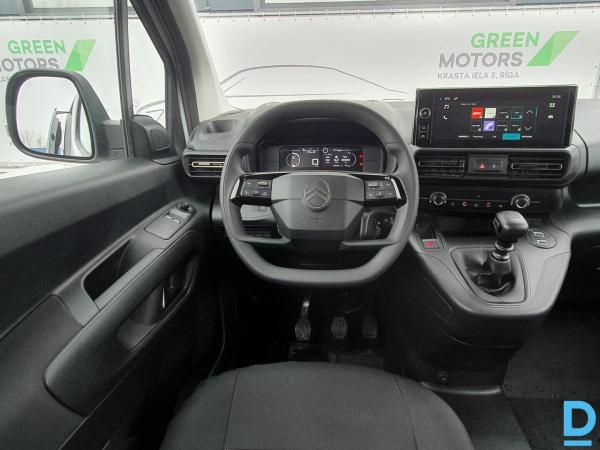 Balts Citroen Berlingo 2024 Tukums, ar dzinēja tilpumu 1.50 L un nobraukumu 8 tūkst. km par 22500 €, foto 10 vietnē AUTOMOTO.COM.LV