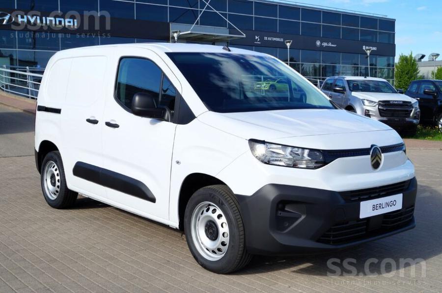 Balts Citroen Berlingo 2025 Rīga, ar dzinēja tilpumu 1.20 L un nobraukumu 10 tūkst. km par 22750 €, foto 3 vietnē AUTOMOTO.COM.LV