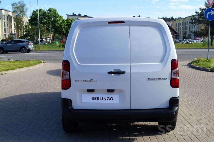 Balts Citroen Berlingo 2025 Rīga, ar dzinēja tilpumu 1.20 L un nobraukumu 10 tūkst. km par 22750 €, foto 5 vietnē AUTOMOTO.COM.LV