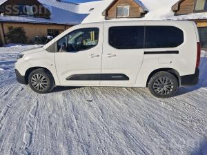 White Citroen Berlingo 2025 in Bauska, with an engine capacity of 1.50 L and mileage of 8 thousand km for 22500 €, photo 4 on AUTOMOTO.COM.LV