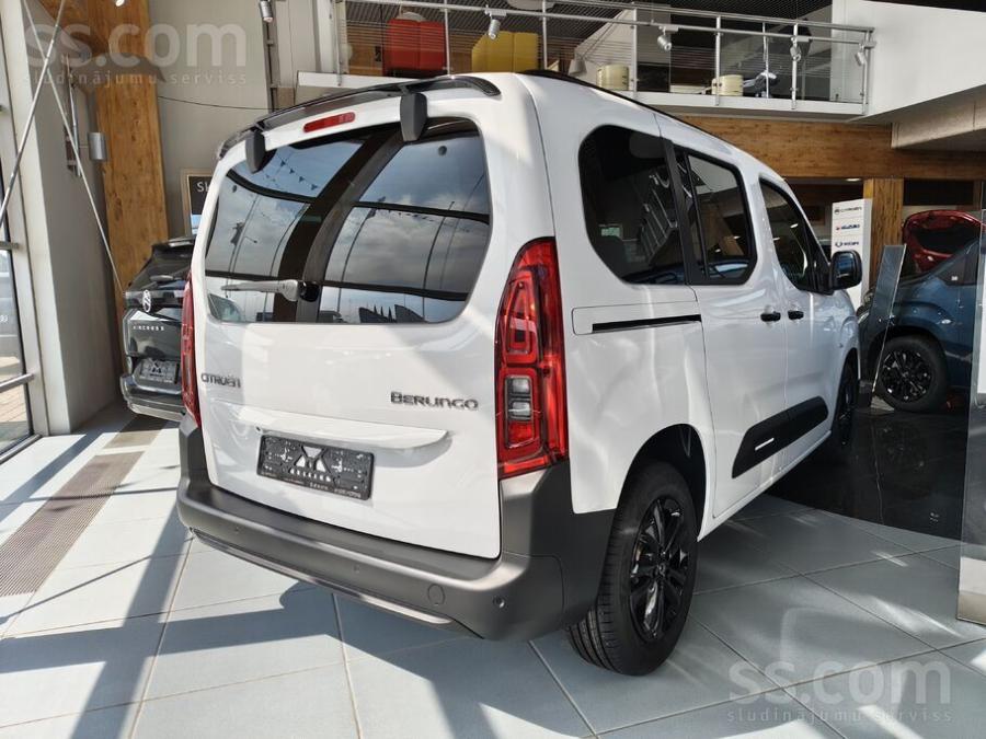 Balts Citroen Berlingo 2026 Rīga, ar dzinēja tilpumu 1.50 L un nobraukumu 0 tūkst. km par 27665 €, foto 3 vietnē AUTOMOTO.COM.LV