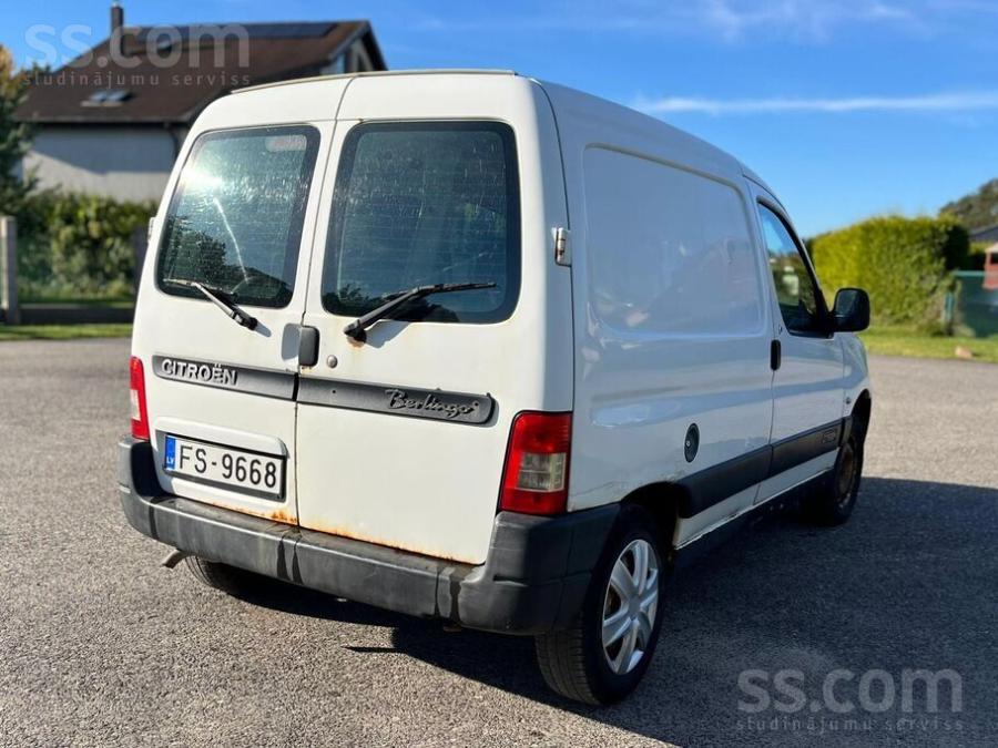 Balts Citroen Berlingo 2006 Rīga, ar dzinēja tilpumu 1.40 L un nobraukumu 205 tūkst. km par 1150 €, foto 3 vietnē AUTOMOTO.COM.LV