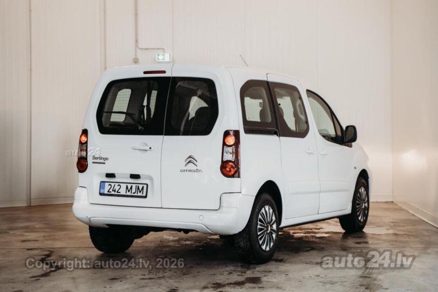 White Citroen Berlingo 2014 in Tallinn, with an engine capacity of 1.60 L and mileage of 190 thousand km for 5290 €, photo 7 on AUTOMOTO.COM.LV