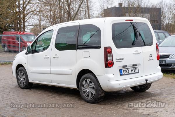 White Citroen Berlingo 2017 in Tallinn, with an engine capacity of 1.60 L and mileage of 164 thousand km for 6500 €, photo 7 on AUTOMOTO.COM.LV