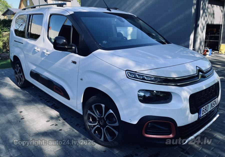 Balts Citroen Berlingo 2019 Narva, ar dzinēja tilpumu 1.50 L un nobraukumu 103 tūkst. km par 15590 €, foto 6 vietnē AUTOMOTO.COM.LV