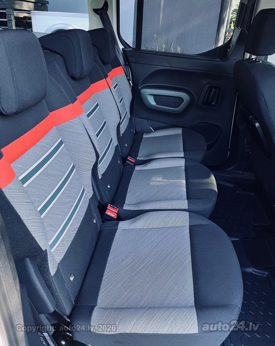 Balts Citroen Berlingo 2019 Narva, ar dzinēja tilpumu 1.50 L un nobraukumu 103 tūkst. km par 15590 €, foto 14 vietnē AUTOMOTO.COM.LV