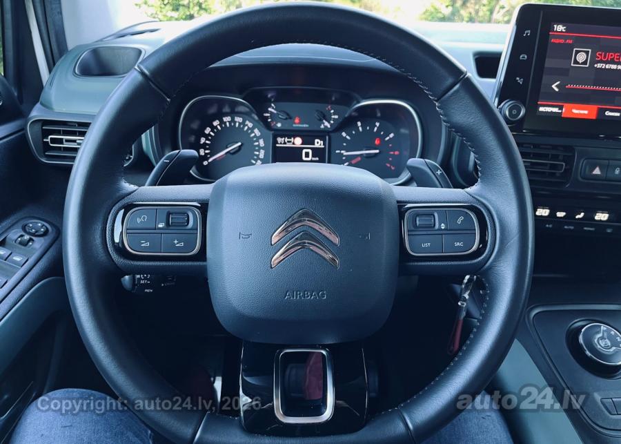 Balts Citroen Berlingo 2019 Narva, ar dzinēja tilpumu 1.50 L un nobraukumu 103 tūkst. km par 15590 €, foto 20 vietnē AUTOMOTO.COM.LV