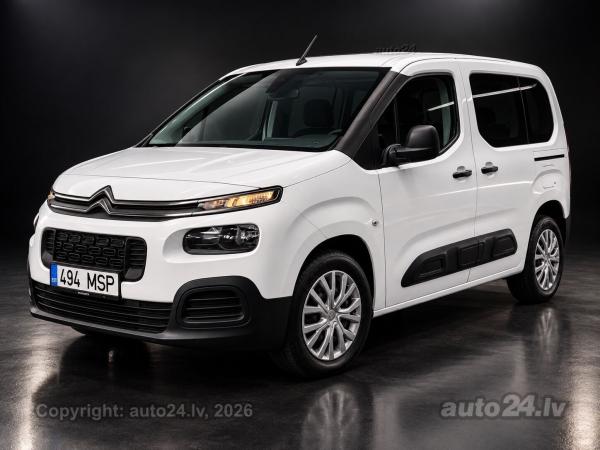 White Citroen Berlingo 2019 in Tallinn, with an engine capacity of 1.20 L and mileage of 134 thousand km for 8300 €, photo 1 on AUTOMOTO.COM.LV