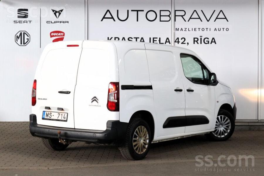 Balts Citroen Berlingo 2020 Rīga, ar dzinēja tilpumu 1.50 L un nobraukumu 125 tūkst. km par 9400 €, foto 9 vietnē AUTOMOTO.COM.LV