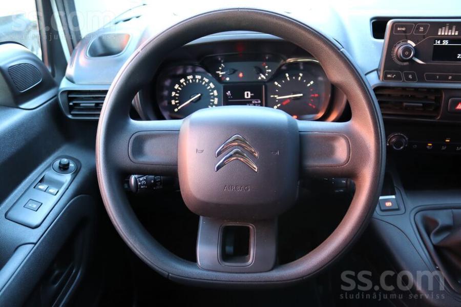Balts Citroen Berlingo 2020 Rīga, ar dzinēja tilpumu 1.50 L un nobraukumu 125 tūkst. km par 9400 €, foto 11 vietnē AUTOMOTO.COM.LV