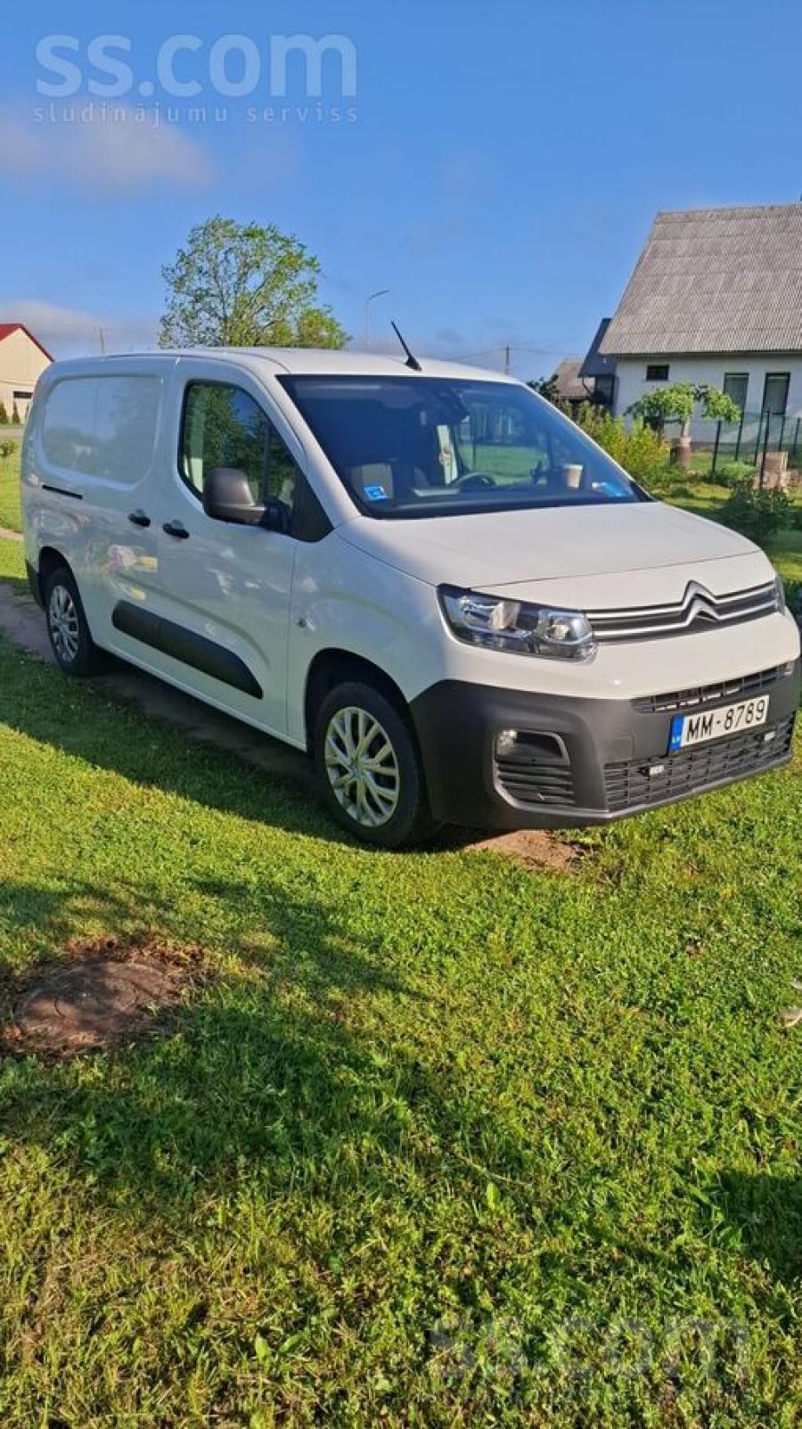 Balts Citroen Berlingo 2020 Liepāja, ar dzinēja tilpumu 1.50 L un nobraukumu 187 tūkst. km par 8400 €, foto 3 vietnē AUTOMOTO.COM.LV