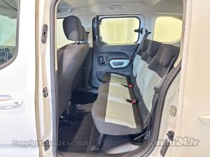 White Citroen Berlingo 2020 in Tallinn, with an engine capacity of 1.50 L and mileage of 57 thousand km for 14900 €, photo 18 on AUTOMOTO.COM.LV