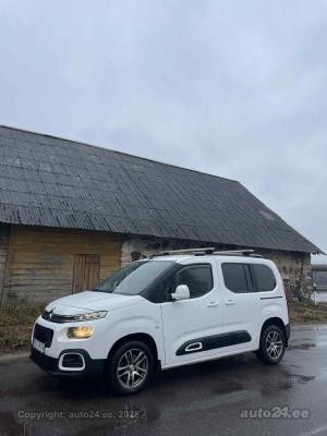 Balts Citroen Berlingo 2021 Tallina, ar dzinēja tilpumu 1.50 L un nobraukumu 105 tūkst. km par 17600 €, foto 7 vietnē AUTOMOTO.COM.LV