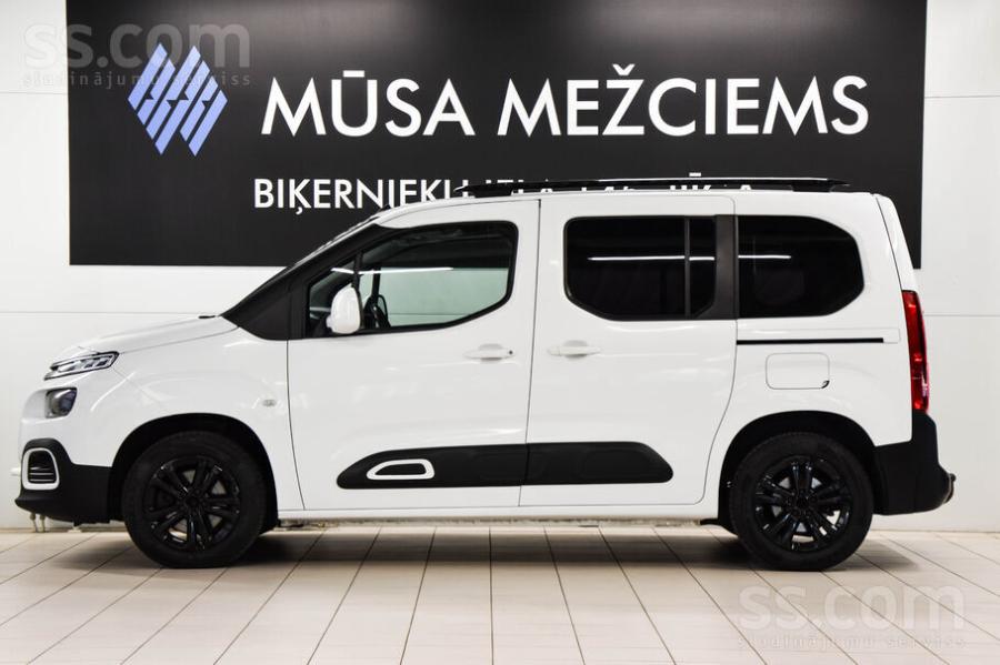 Balts Citroen Berlingo 2021 Rīga, ar dzinēja tilpumu 1.50 L un nobraukumu 161 tūkst. km par 11990 €, foto 6 vietnē AUTOMOTO.COM.LV