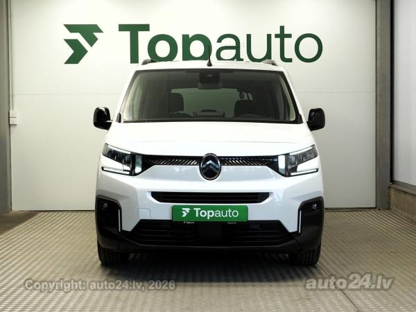 White Citroen Berlingo 2024 in Tallinn, with an engine capacity of 1.50 L and mileage of 5 thousand km for 27900 €, photo 2 on AUTOMOTO.COM.LV