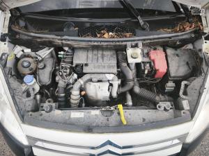 White Citroen Berlingo 2011 in Kaunas, with an engine capacity of 1.60 L and mileage of 185 thousand km for 800 €, photo 11 on AUTOMOTO.COM.LV