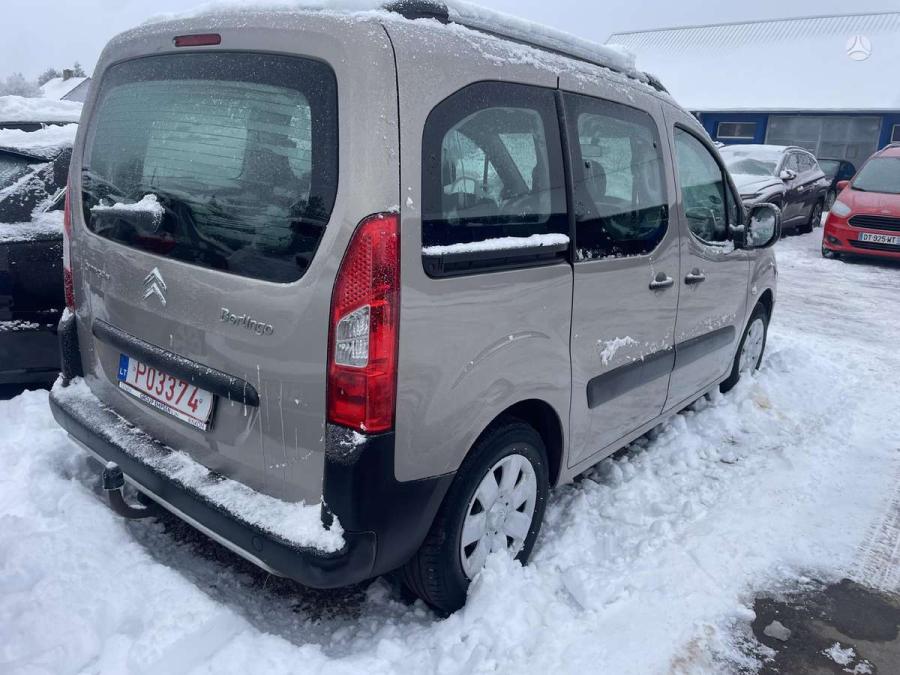 Dzeltens Citroen Berlingo 2012 Tauragė, ar dzinēja tilpumu 1.60 L un nobraukumu 247 tūkst. km par 2900 €, foto 4 vietnē AUTOMOTO.COM.LV