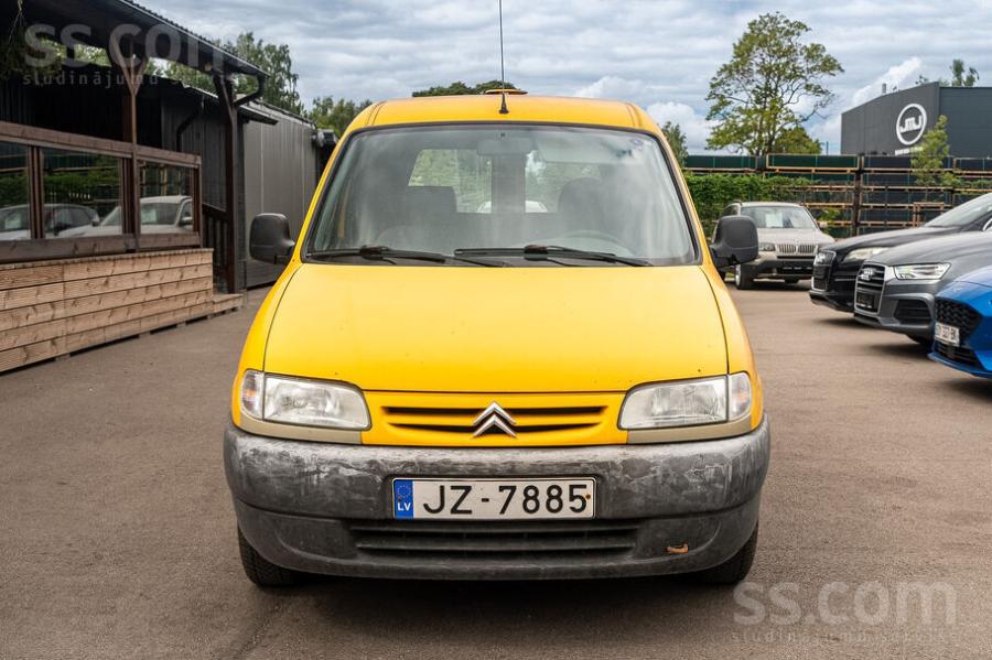 Желтый Ситроен Берлинго 2000 в Рига, объемом двигателя 1.90 л и пробегом 0 тыс. км за 890 €, фото 3 на AUTOMOTO.COM.LV