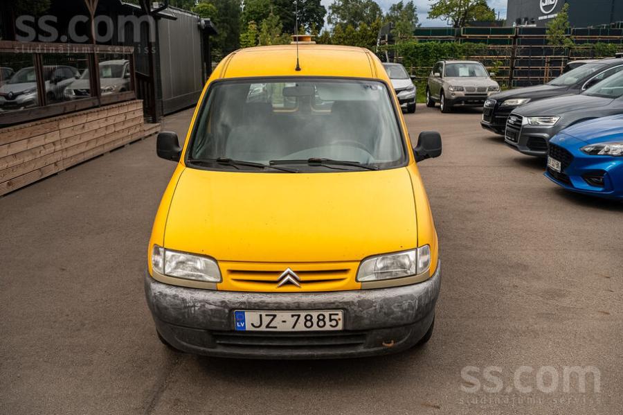 Желтый Ситроен Берлинго 2000 в Рига, объемом двигателя 1.90 л и пробегом 0 тыс. км за 890 €, фото 4 на AUTOMOTO.COM.LV