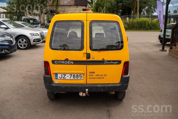 Желтый Ситроен Берлинго 2000 в Рига, объемом двигателя 1.90 л и пробегом 0 тыс. км за 890 €, фото 7 на AUTOMOTO.COM.LV