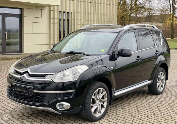 Melns Citroen C-Crosser 2007 Raseiniai, ar dzinēja tilpumu 2.18 L un nobraukumu 240 tūkst. km par 3999 €, foto 4 vietnē AUTOMOTO.COM.LV