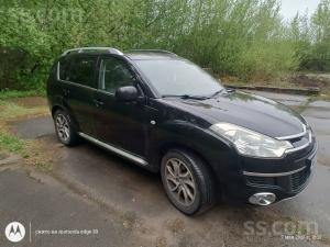 Black Citroen C-Crosser 2008 in Daugavpils, with an engine capacity of 2.20 L and mileage of 312 thousand km for 4000 €, photo  on AUTOMOTO.COM.LV