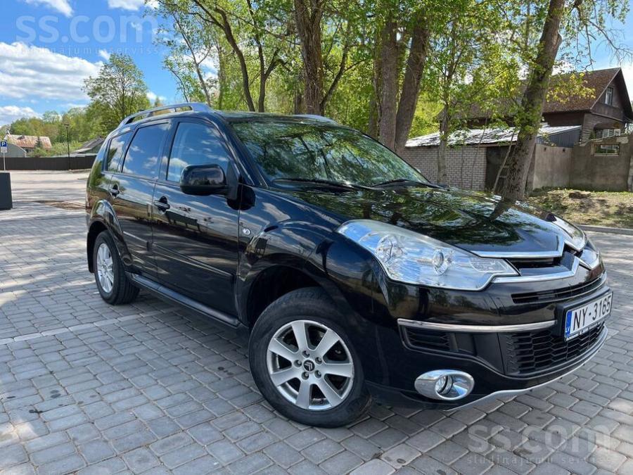 Melns Citroen C-Crosser 2008 Ludza, ar dzinēja tilpumu 2.20 L un nobraukumu 227 tūkst. km par 4000 €, foto 4 vietnē AUTOMOTO.COM.LV