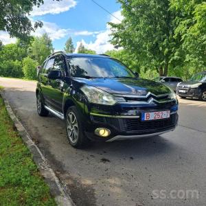 Black Citroen C-Crosser 2008 in Rezekne, with an engine capacity of 2.20 L and mileage of 0 thousand km for 4650 €, photo 4 on AUTOMOTO.COM.LV