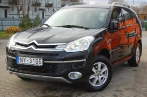 Melns Citroen C-Crosser 2008 Jēkabpils, ar dzinēja tilpumu 2.20 L un nobraukumu 207 tūkst. km par 5990 €, foto  vietnē AUTOMOTO.COM.LV