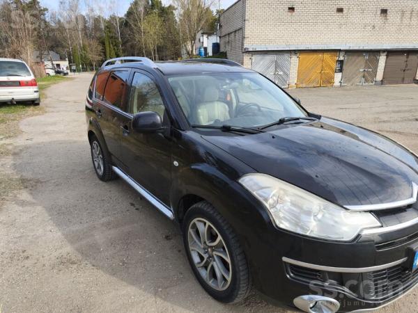Melns Citroen C-Crosser 2008 Jelgava, ar dzinēja tilpumu 2.20 L un nobraukumu 291 tūkst. km par 3600 €, foto 4 vietnē AUTOMOTO.COM.LV