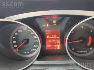 Black Citroen C-Crosser 2008 in Jelgava, with an engine capacity of 2.20 L and mileage of 291 thousand km for 3600 €, photo 13 on AUTOMOTO.COM.LV