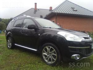 Black Citroen C-Crosser 2008 in Cesis, with an engine capacity of 2.20 L and mileage of 273 thousand km for 3450 €, photo  on AUTOMOTO.COM.LV