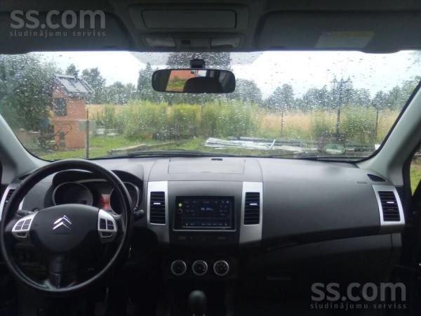 Black Citroen C-Crosser 2008 in Cesis, with an engine capacity of 2.20 L and mileage of 273 thousand km for 3450 €, photo 8 on AUTOMOTO.COM.LV
