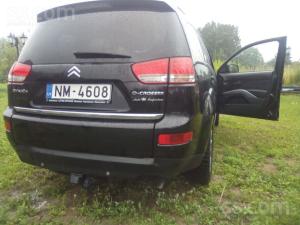 Black Citroen C-Crosser 2008 in Cesis, with an engine capacity of 2.20 L and mileage of 273 thousand km for 3450 €, photo 14 on AUTOMOTO.COM.LV