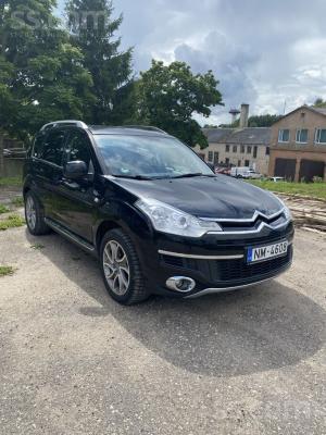 Black Citroen C-Crosser 2008 in Cesis, with an engine capacity of 2.20 L and mileage of 0 thousand km for 3500 €, photo  on AUTOMOTO.COM.LV