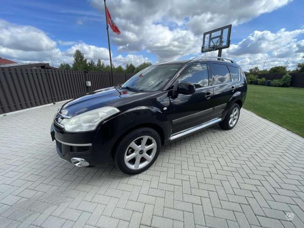 Melns Citroen C-Crosser 2008 Šauļi, ar dzinēja tilpumu 2.18 L un nobraukumu 311 tūkst. km par 3100 €, foto 1 vietnē AUTOMOTO.COM.LV
