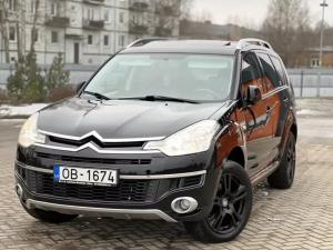 Melns Citroen C-Crosser 2009 Jēkabpils, ar dzinēja tilpumu 2.20 L un nobraukumu 254 tūkst. km par 5990 €, foto  vietnē AUTOMOTO.COM.LV